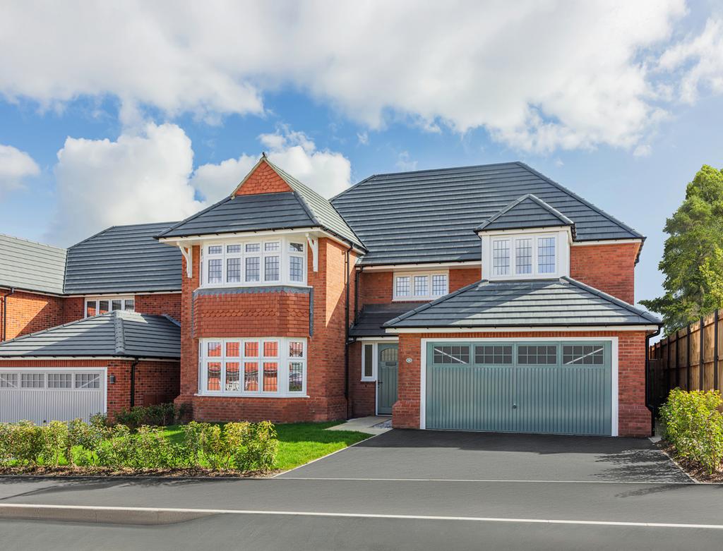 Richmond at Redrow at Nicker Hill... 4 bed detached house for sale - £ ...