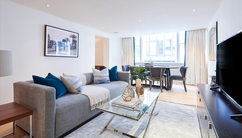 Young Street, London W8 1 bed flat - £4,333 pcm (£1,000 pw)