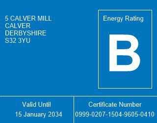 5 Calver Mill Calver Derbyshire S32 3YU 2 bed duplex - £365,000