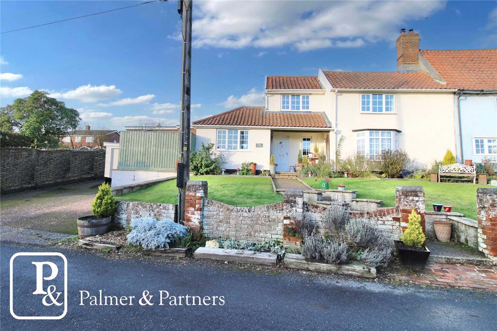 Hall Lane, Witnesham, Ipswich... 3 bed semi-detached house - £375,000
