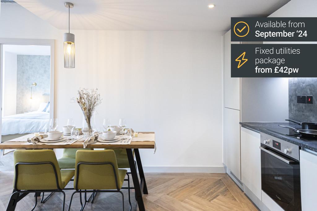 Ancoats Gardens, 1-bed apartment 1 bed apartment - £1,335 pcm (£308 pw)