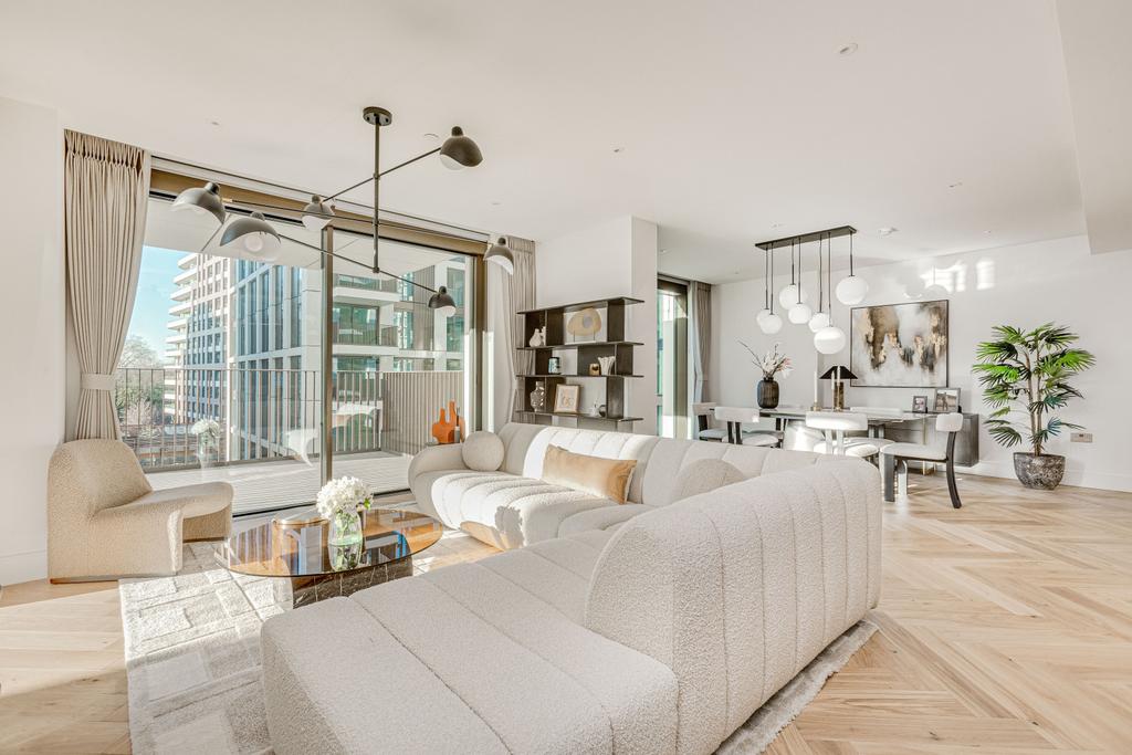 Fitzroy House, 6 Palmer Road, London 3 bed flat - £8,250 pcm (£1,904 pw)