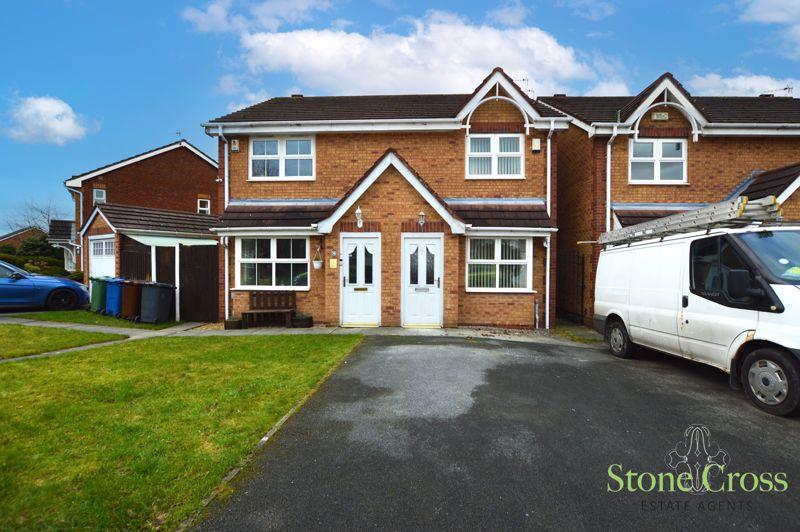 Waltersgreen Crescent, Golborne, WA3 3WB 2 bed semi-detached house - £ ...