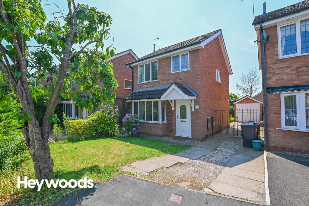 Rutherford Avenue, Westbury Park, Newcastle-under-Lyme 3 bed detached ...