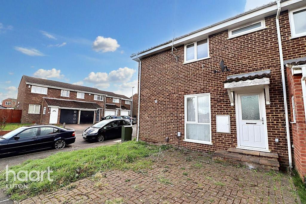 Wolston Close, Luton 1 bed end of terrace house for sale - £180,000