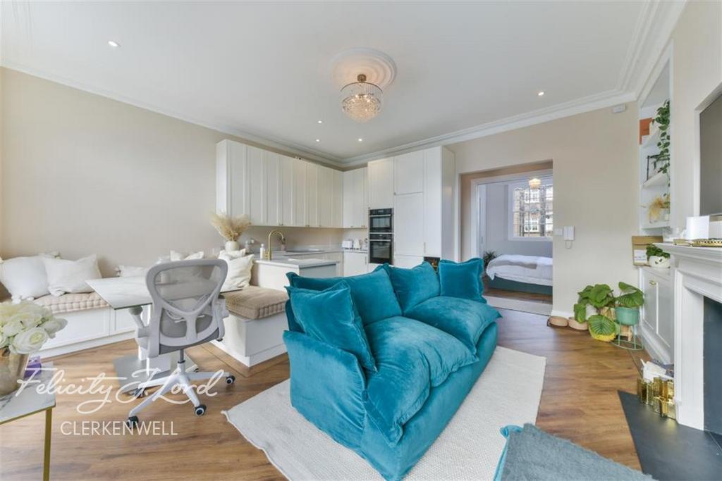 Myddelton Square, EC1R 1 bed flat - £2,851 pcm (£658 pw)