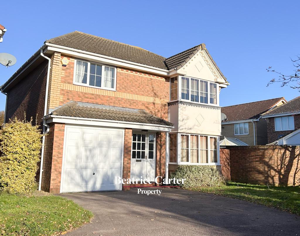 Falcon Way, Bury St Edmunds IP28 4 bed detached house to rent - £1,500 ...