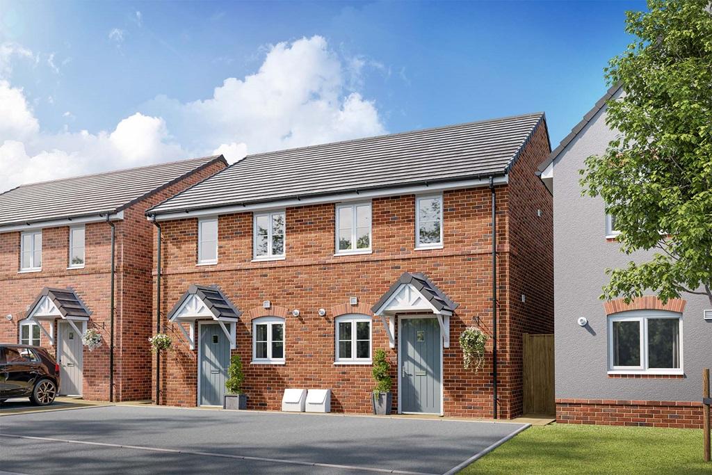 The Canford - Plot 38 at Paddox Rise... 2 bed semi-detached house - £ ...