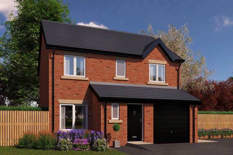 Plot 53, The Worrall at Brook View... 4 bed detached house - £349,995