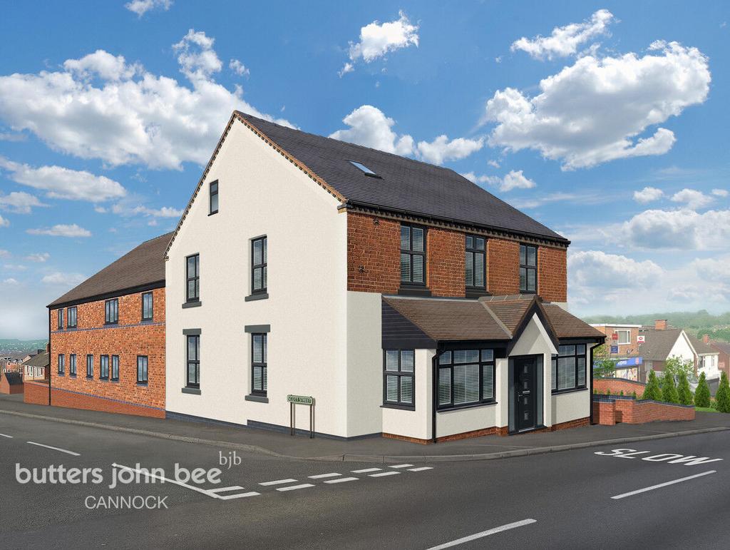 John Street, Cannock 2 bed apartment - £140,000