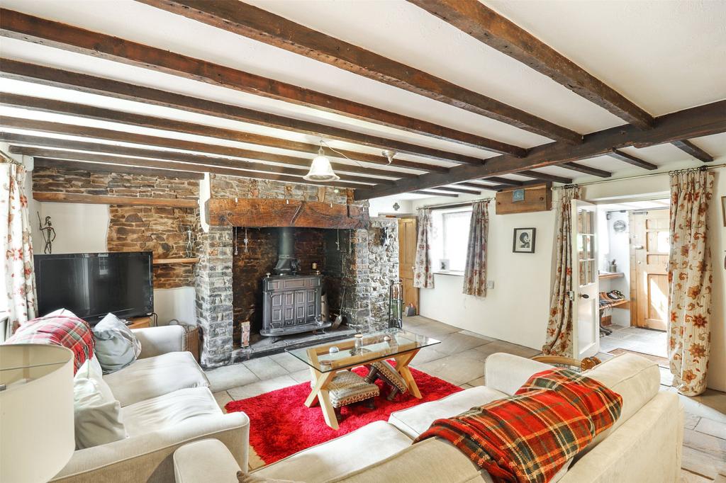 Hollocombe, Chulmleigh, Devon, EX18 4 bed semi-detached house for sale ...