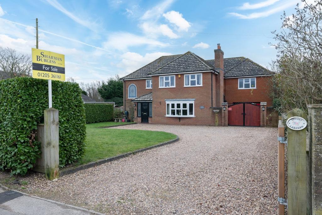 Sleaford Road, Wigtoft, Boston, PE20 6 bed detached house for sale - £ ...