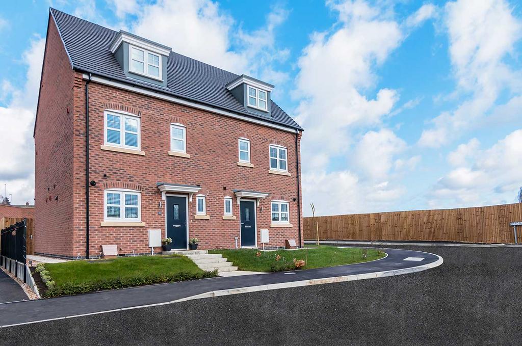Plot 61, The Bunting at Hookhill... 3 bed semi-detached house - £274,950