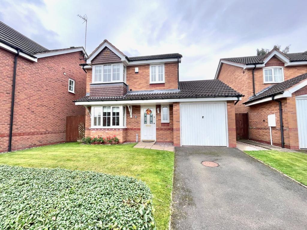 Burntwood View, Loggerheads TF9 3 bed detached house - £285,000
