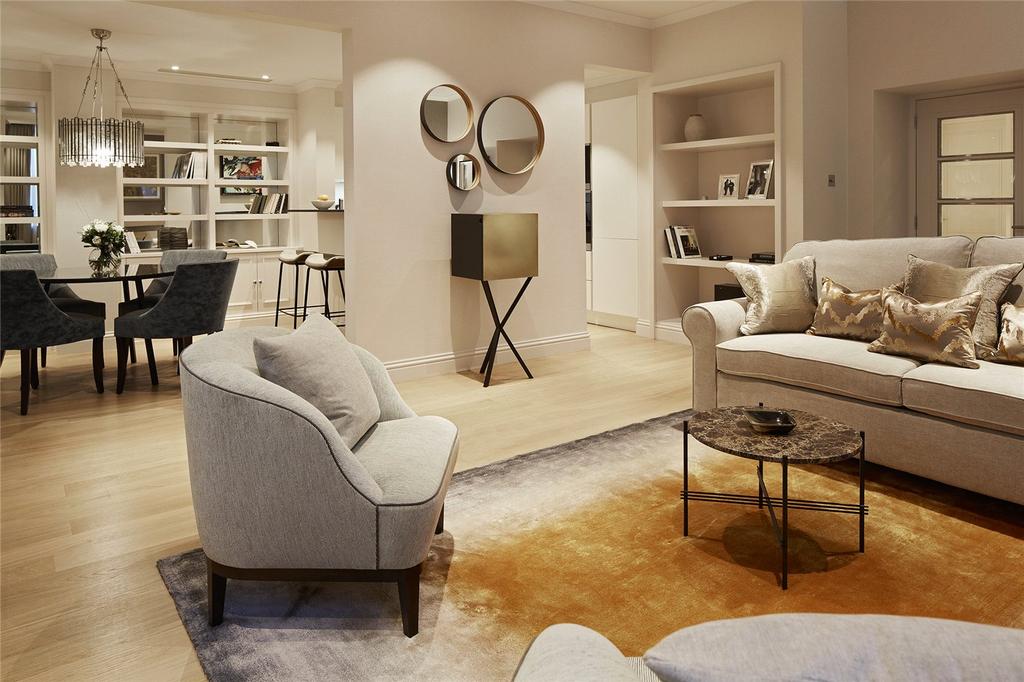 Hyde Park Gate, SW7 1 bed apartment - £10,400 pcm (£2,400 pw)