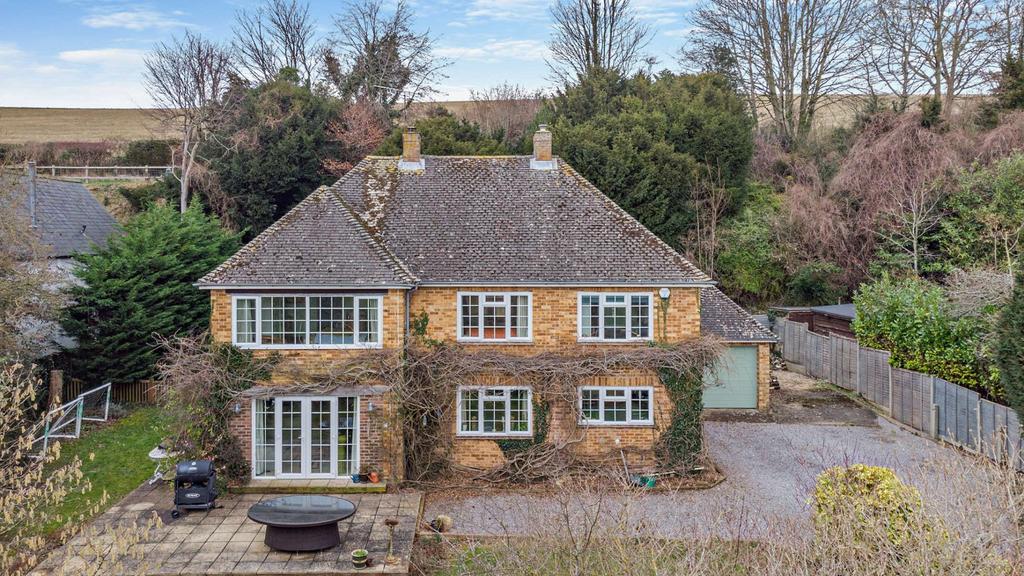 Fullerton Road, Wherwell, Hampshire 4 bed detached house for sale - £ ...