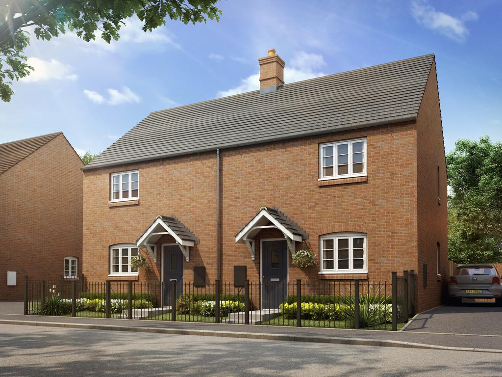 Plot 89, The Silverstone at The... 3 bed end of terrace house - £309,950