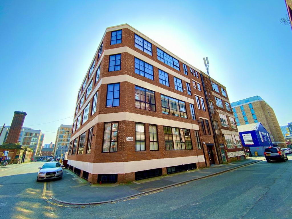 Mason Street, Manchester, Greater... 1 bed flat - £1,100 pcm (£254 pw)