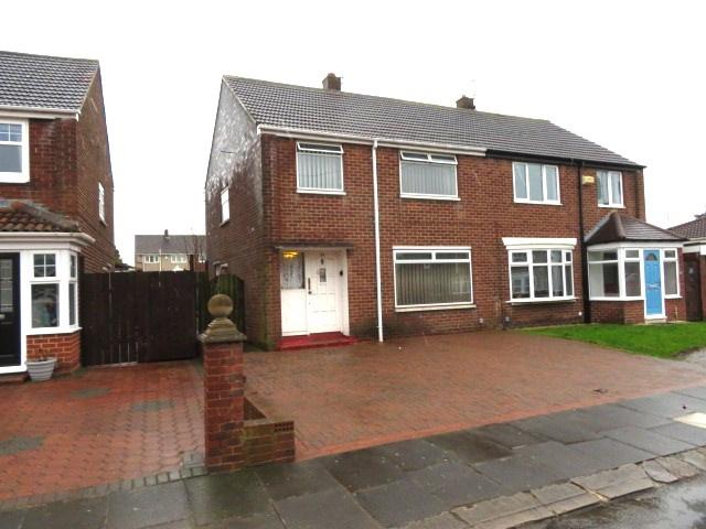 Ayrey Avenue South Shields NE34 9EG 3 bed semi-detached house - £105,000
