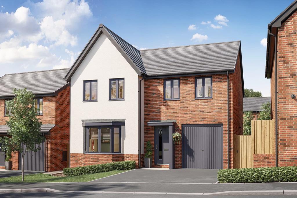The Haddenham - Plot 137 at East... 4 bed detached house - £447,995