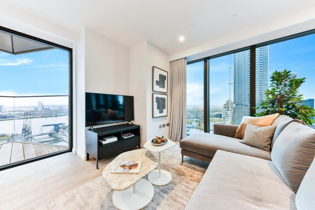 10 George Street, Canary Wharf, E14 1 bed flat - £2,795 pcm (£645 pw)
