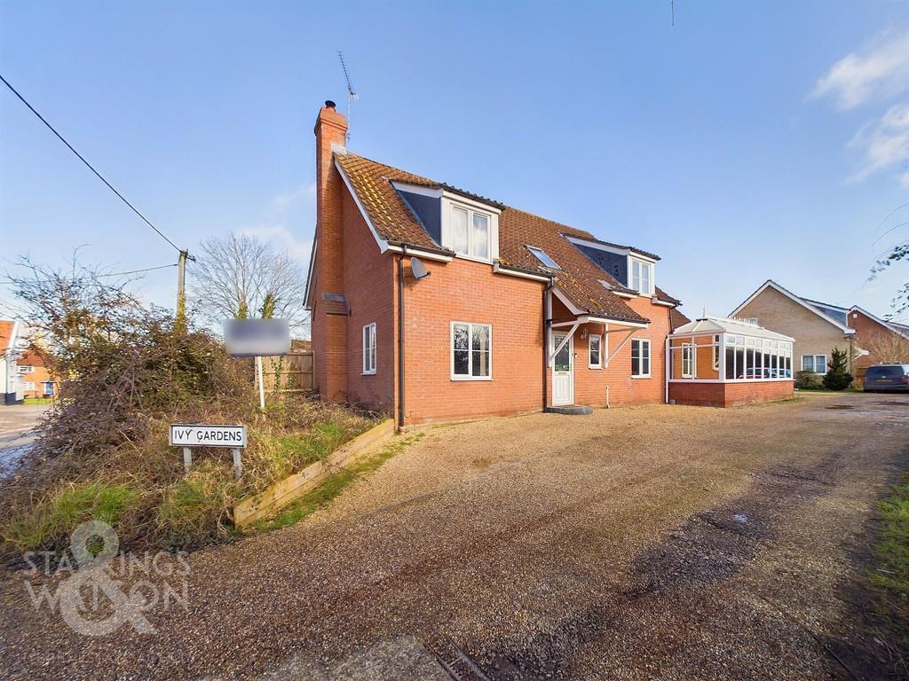 Ivy Gardens, Finningham, Stowmarket 4 bed detached house for sale - £ ...
