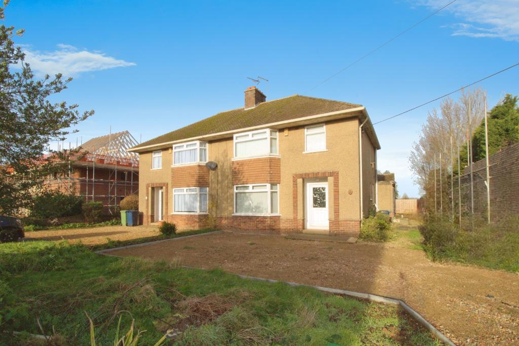 Coates road, Eastrea, PE7 2BB 3 bed semi-detached house for sale - £150,000