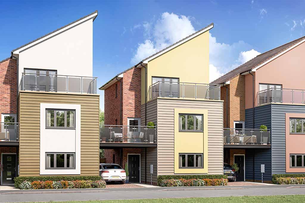 Plot 1304, The Wark at The Rise... 3 bed detached house - £269,995