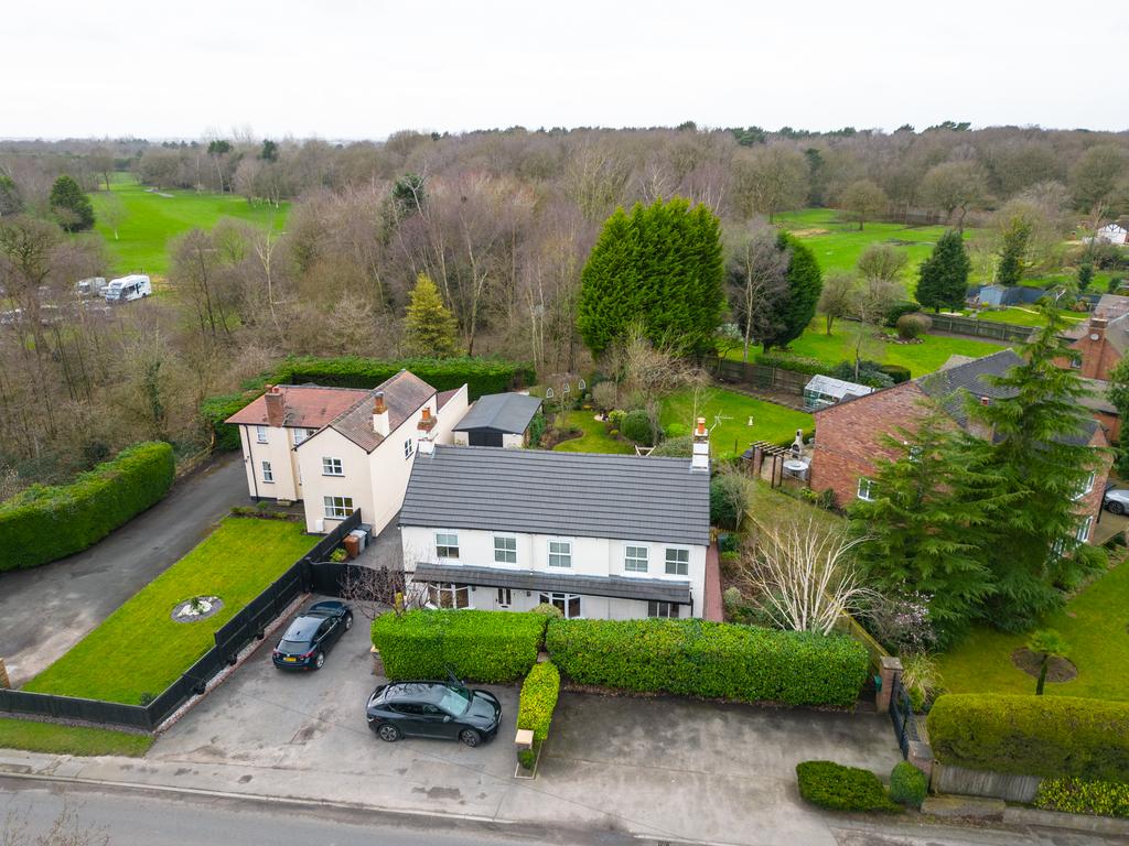 Woodside House, Knutsford Road, Cranage 3 bed detached house for sale ...