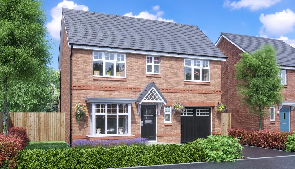 Plot 617, The New Ashbourne at Dracan... 3 bed detached house - £299,995