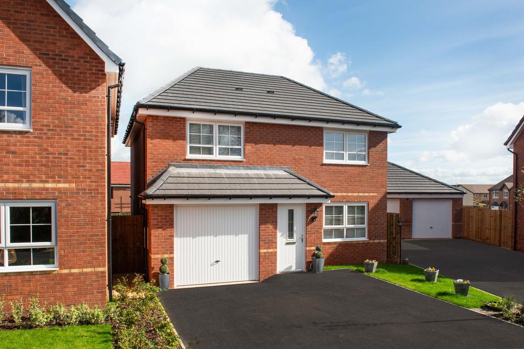 Kennford at The Spires, S43 Inkersall... 4 bed detached house - £339,995