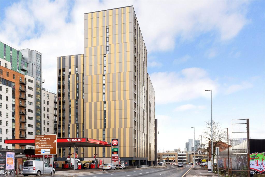 Hallmark Tower, 6 Cheetham Hill Road... 1 bed apartment - £160,000