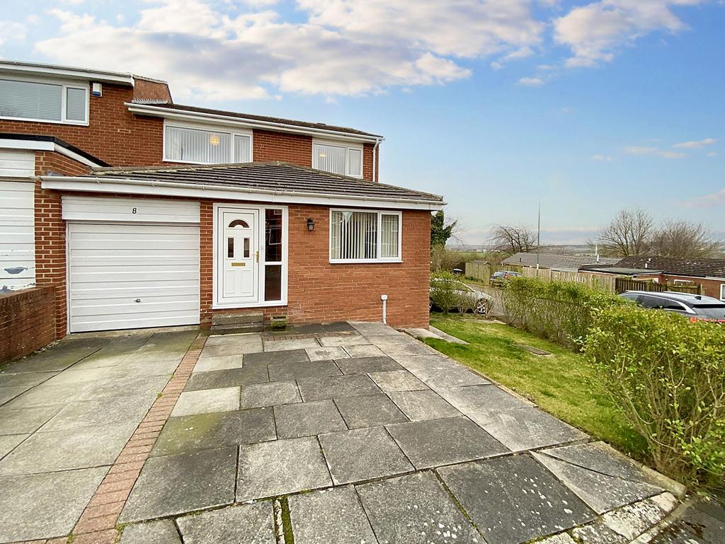 Forres Court, East Stanley, Stanley... 3 bed semi-detached house - £159,950