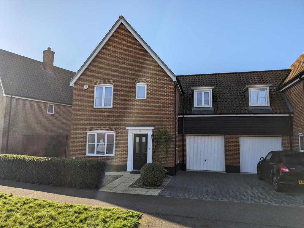 Poppy Way, Leiston 3 bed link detached house for sale - £350,000