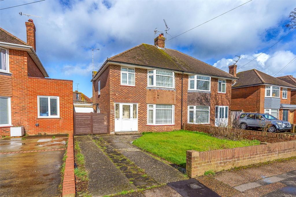 The Strand, Goring-by-Sea, Worthing... 3 bed semi-detached house for ...