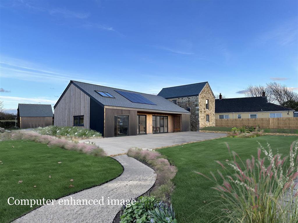 Lambriggan, Penhallow, Truro 11 bed farm house - £1,350,000