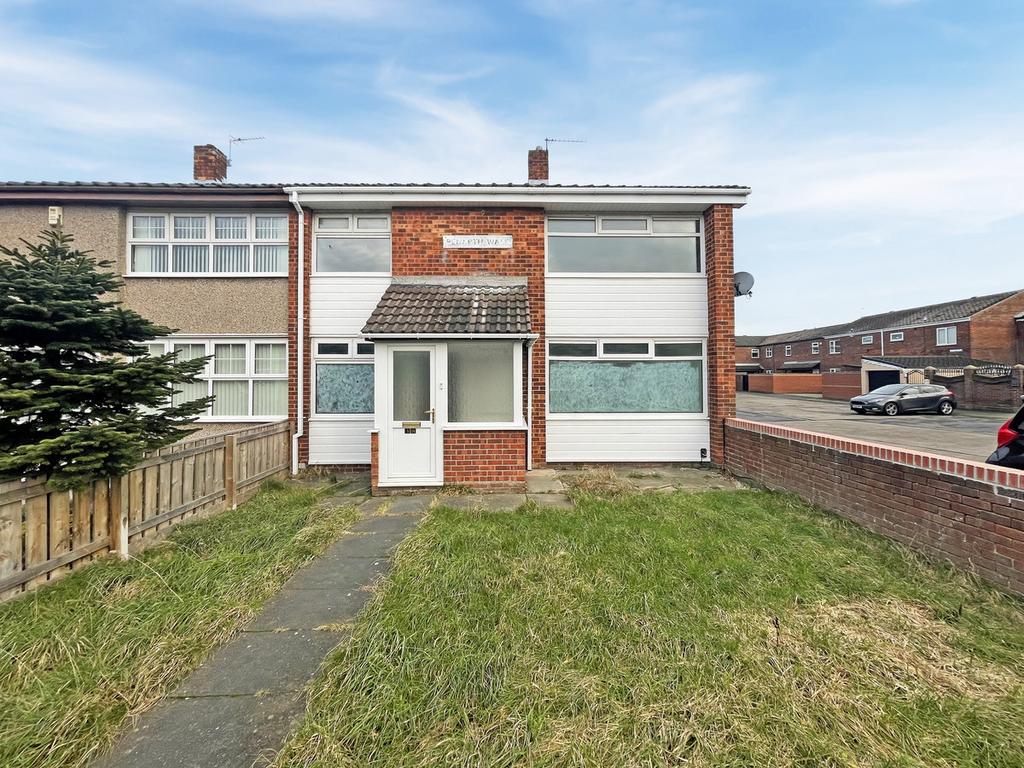 Penarth Walk, Hartlepool, TS26 0 2 bed end of terrace house for sale ...