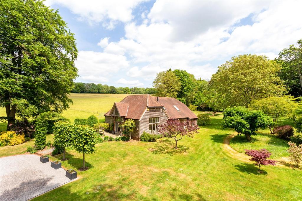 Swelling Hill, Ropley, Alresford, Hampshire, SO24 4 bed detached house ...