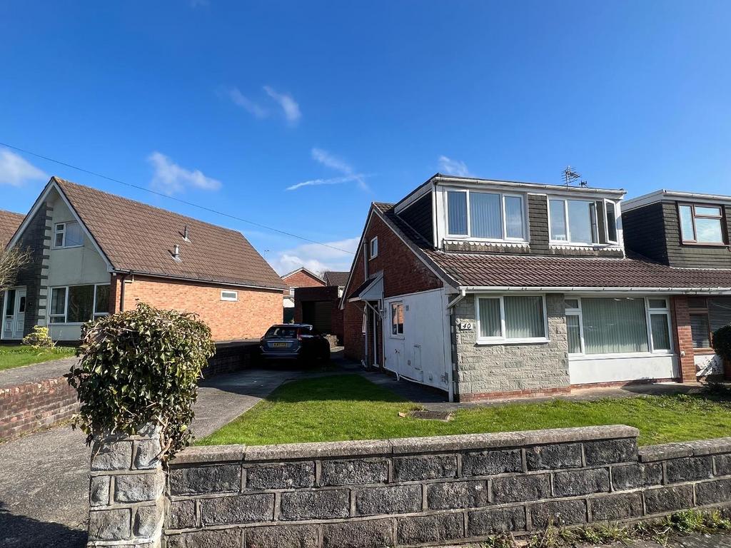 Bryn Rhedyn, Pencoed, Bridgend County... 4 bed semi-detached bungalow ...
