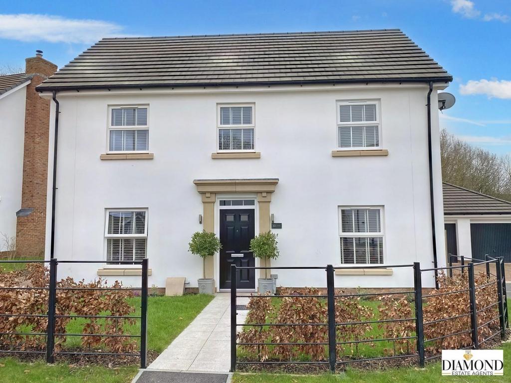 Bridwell Crescent, Uffculme, Cullompton 4 bed detached house for sale ...