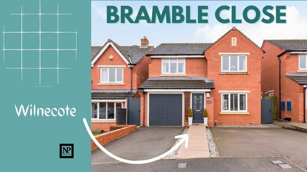 Bramble Close, Wilnecote, B77 4 bed detached house - £340,000