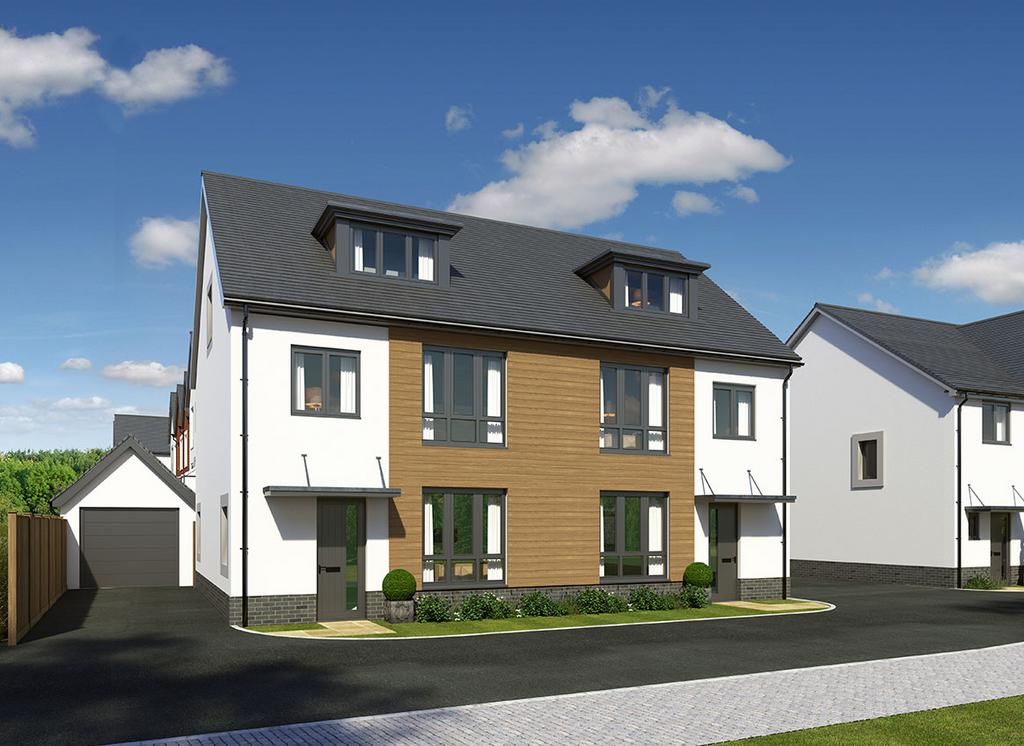 Rhymney at Cwrt Sant Ioan at Plasdwr... 4 bed semi-detached house - £ ...
