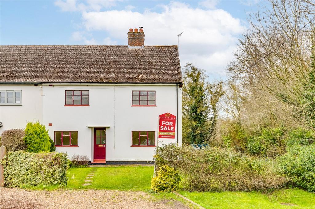 Hebing End, Benington, Hertfordshire... 3 bed semi-detached house for ...