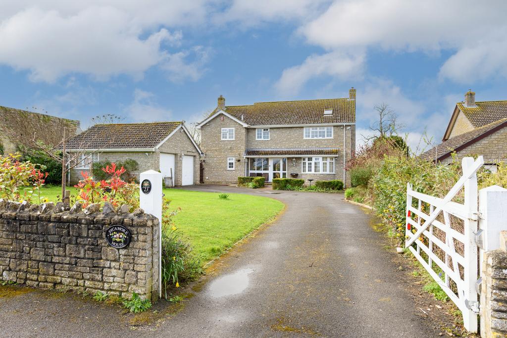 Station Road, Shapwick 4 bed detached house - £875,000