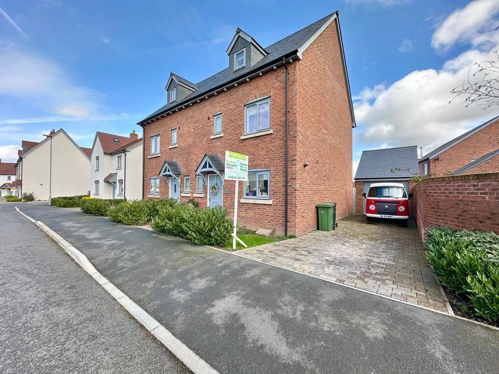 Garnstone Drive, Weobley, Hereford, HR4 4 bed semi-detached house for ...
