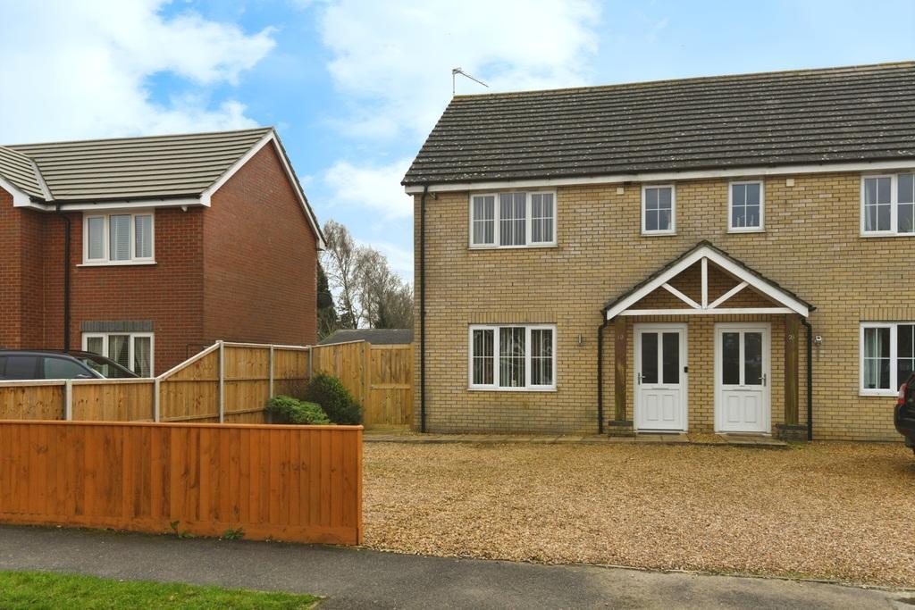 Station Avenue, Murrow, Wisbech, PE13... 3 bed semi-detached house - £ ...