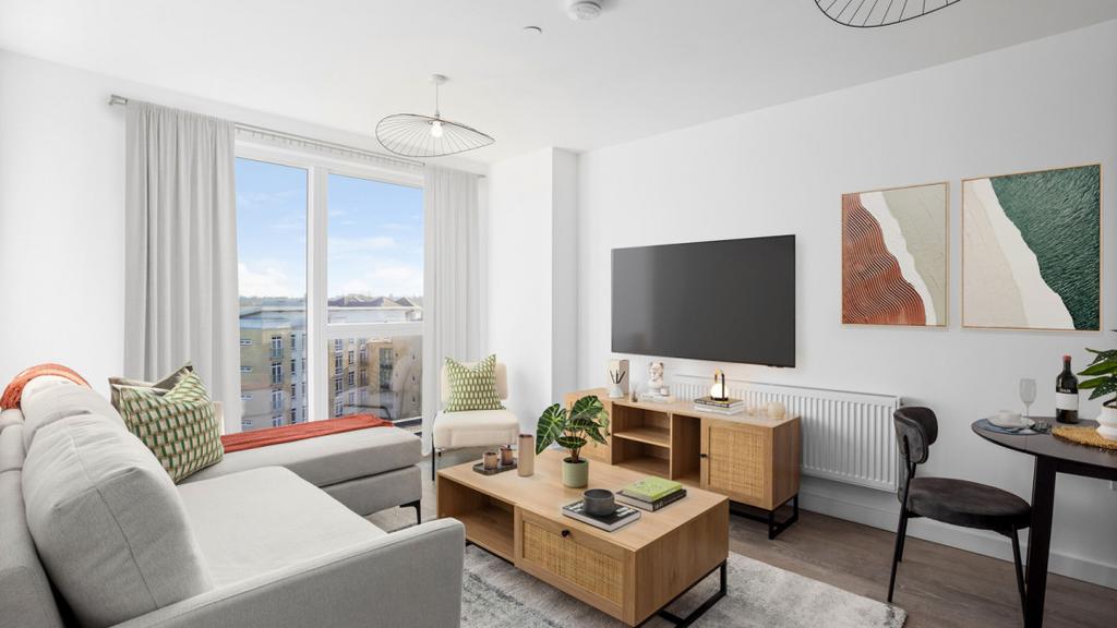 Plot 113 25% share no parking 2, at... 1 bed flat - £71,875