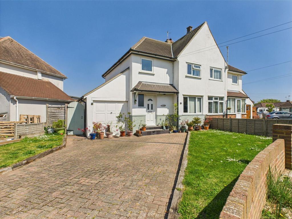 The Broadway, Lancing, BN15 8NY 3 bed semi-detached house for sale - £ ...