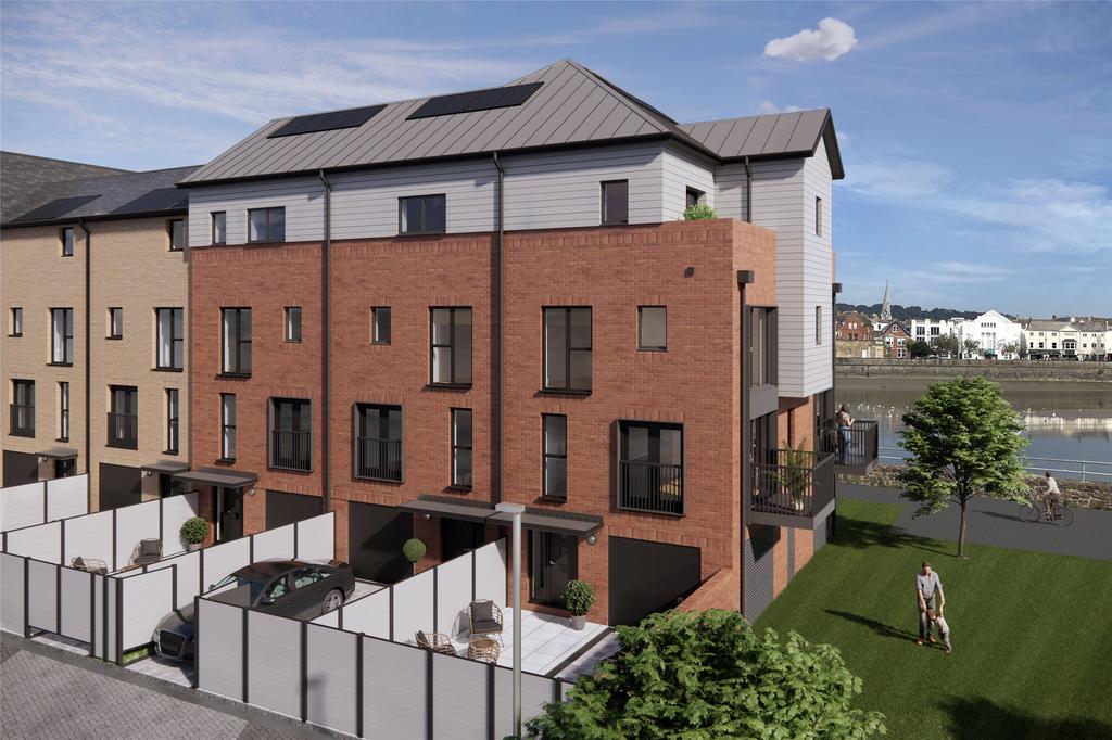 Taw Wharf, Sticklepath, Barnstaple... 5 bed end of terrace house for ...