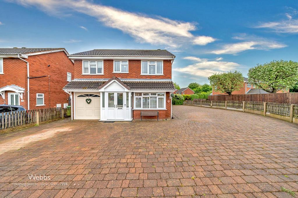 Millers Vale, Heath Hayes, Cannock WS12 4 bed detached house for sale ...